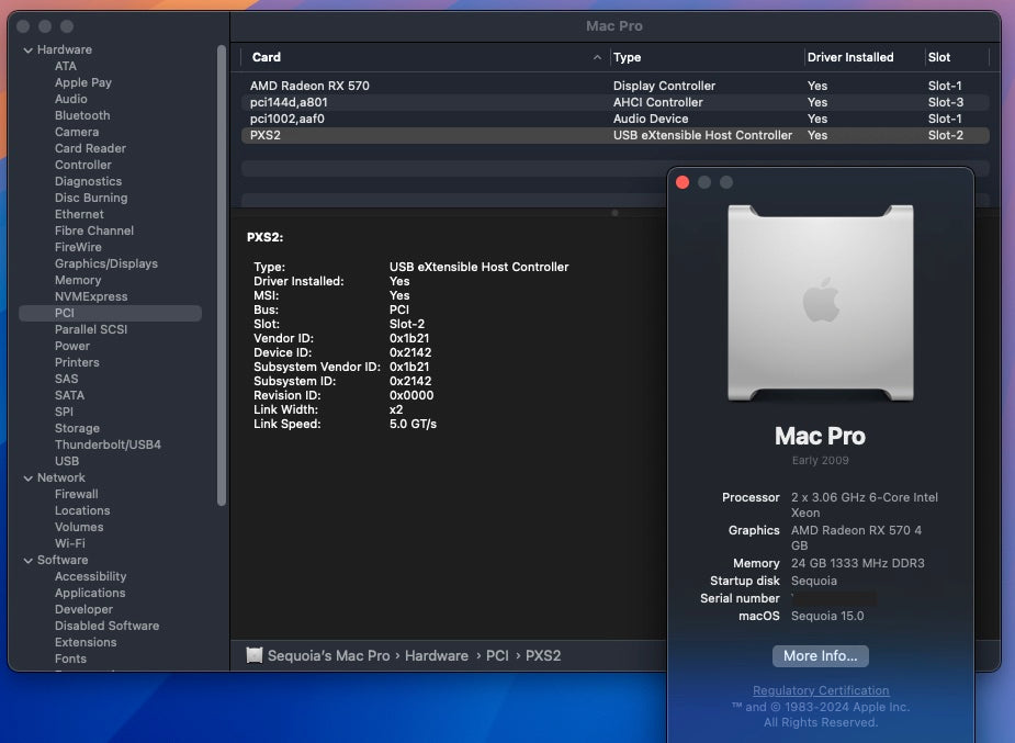 2 Port SuperSpeed Plus USB 3.2 Gen.2 PCI-Express Adapter (Type A + C P ...