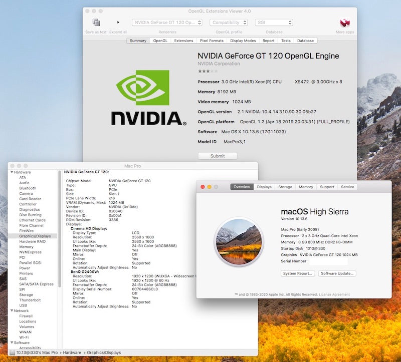 nVidia Geforce GT120 1Gb PCI-Express Graphics Video Card – local338